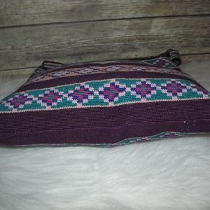 unknown | Bags | Diamond Pattern Woven Boho Square Shoulder Bag | Poshmark